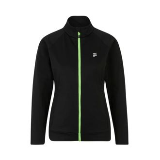 Fila Femme, Sweatshirts et sweats &agrave; capuche, Noir, Taille: 38 FR Zip-throughs