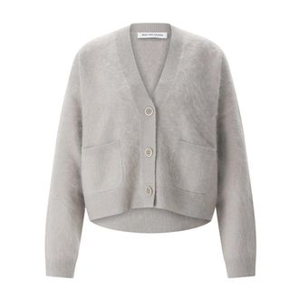Iris Von Arnim Brushed Cashmere Cardigan - - Knitwear - Damen - Grau - L