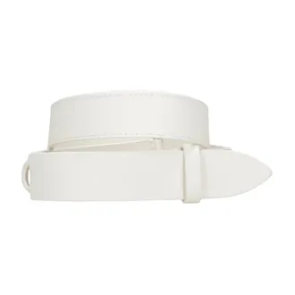 Orciani Homme, Accessoires, Blanc, Taille: ONE Size Ceinture Nobuckle Bull