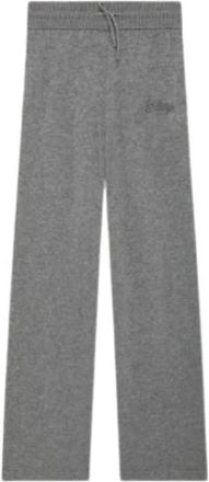 Autry Pantalon &agrave; cordon de serrage et logo brod&eacute; - Homme - Pantalons - Gris - Taille: M