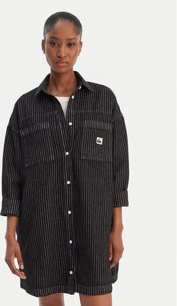 Quiksilver Hemdkleid Iced Age EQWWD03120 Grau Oversize