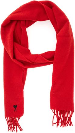 Ami Wool Scarf - Red