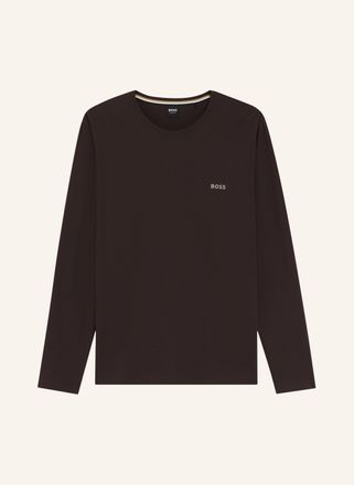 HUGO BOSS Schlafshirt Mix&Match braun