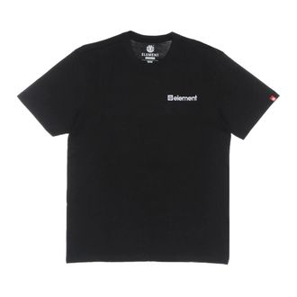 Element Homme, Tops, Noir, Taille: XS Joint Tee Flint Black - Collection Streetwear