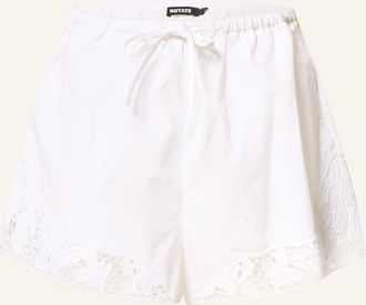 Rotate Rotate Shorts Mit Lochspitze weiss