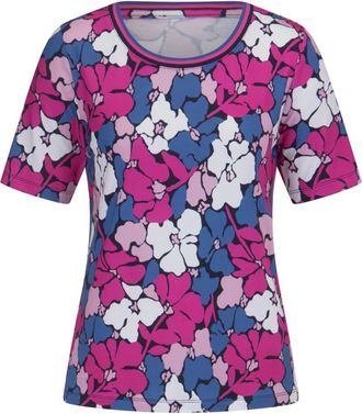 Peter Hahn Rundhals-Shirt Peter Hahn blau