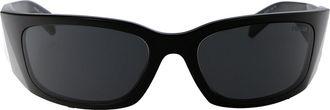 Prada Lunettes De Soleil - Noir