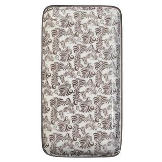 Chic Antique Assiette de service avec motif Ar&eacute;s Porcelaine - Assiettes rectangulaires pour sushi, dessert, snack, ap&eacute;ritif Micro-ondes et lave-vaisselle - 20,5 x 