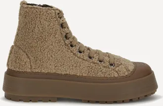 Casadei Explorer boucl&eacute; Sneakers Female 40