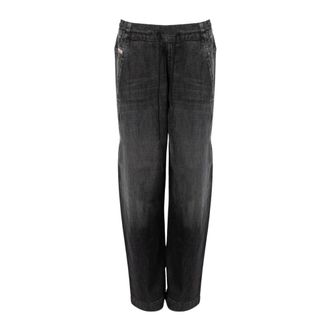Diesel D-Krailey Jogger Jeans - Femme - Jeans - Noir - Taille: W27