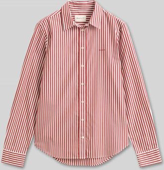 GANT Regular Fit Hemdbluse mit Logo-Stitching