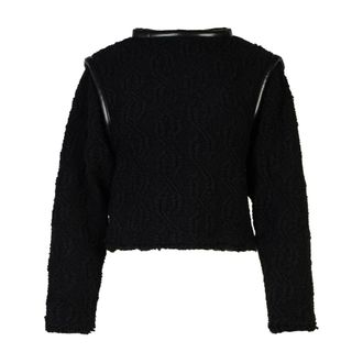 Isabel Marant Rundhals-Strickpullover - - Knitwear - Damen - Schwarzk - XS