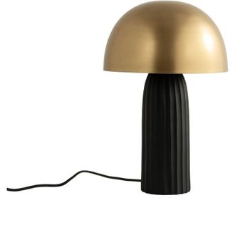 Rendez-Vous D&eacute;co Rendez-vous D&eacute;co - Lampe en m&eacute;tal noir et dor&eacute; - joy