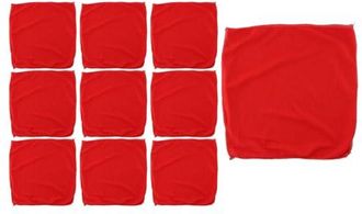 Generic Lot de 10 chiffons en microfibre de 30 cm pour un nettoyage efficace dans la cuisine, la salle de bain et les v&eacute;hicules