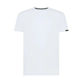 Roberto Ricci Design Leichtes Oxford Fabric T-Shirt - - Tops - Herren - Wei&szlig; - L