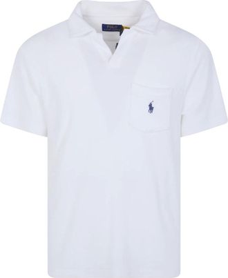 Polo Ralph Lauren Homme, Tops, Blanc, Taille: L Polo Chemises