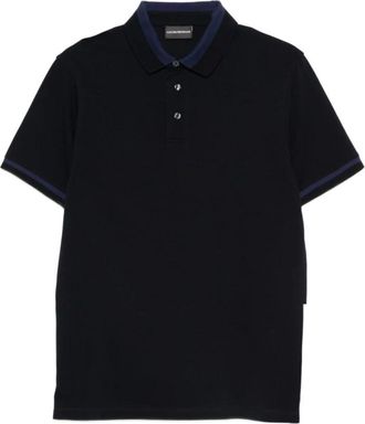 Emporio Armani Homme, Tops, Bleu, Taille: L Polo