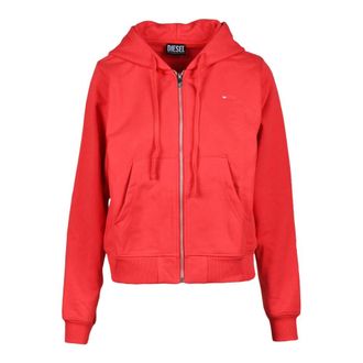 Diesel Sweatshirt - - Sweatshirts & Hoodies - Damen - Rot - L