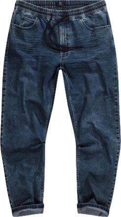 JP1880 Herren große Größen Übergrößen Menswear L-8XL Schlupfjeans FLEXNAMIC, Denim, Modern Fit, 5-Pocket, Dirty Denim Dark Blue Denim L 820657903-L