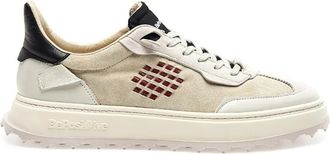 Bepositive Low-Top Sneaker - Cuprace Wing - Suede - Gr. 40 (EU) - in Beige - f&uuml;r Damen