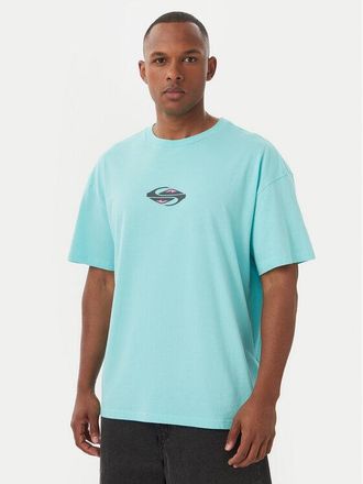 Quiksilver T-Shirt Global Heat EQYZT08021 T&uuml;rkisfarben Regular Fit
