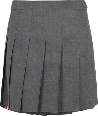 Thom Browne Minirock - Grau