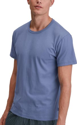 CALIDA RMX Sleep T-Shirt Herren, Bio Baumwolle, sportlicher Schnitt, amtungsaktiv, pflegeleicht