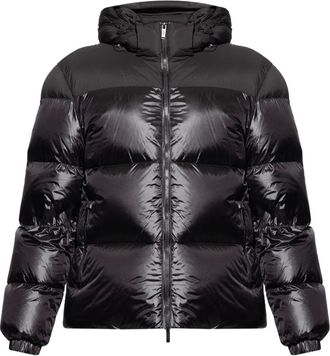 Add veste matelassée à patch logo - Noir