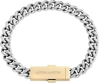 Aston Martin Homme, Accessoires, Gris, Taille: ONE Size Bracelet AML Icon