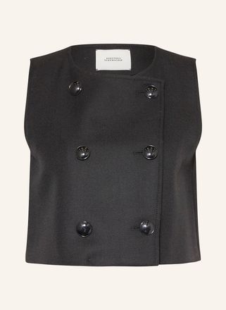Dorothee Schumacher Dorothee Schumacher Blazerweste Striking Coolness schwarz