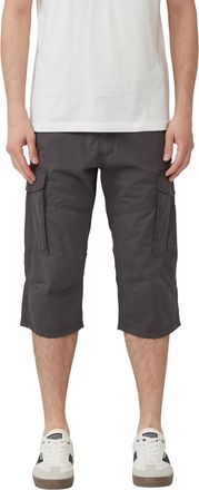 s.Oliver File: Gemusterte Cargo-Bermuda aus Baumwollmix im Relaxed Fit