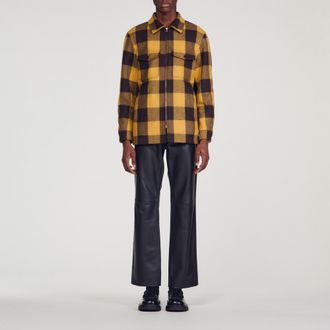 Sandro Blouson &agrave; carreaux