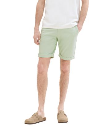 Tom Tailor Herren Slim Chino Bermuda Shorts mit Stretch, 35169 - Tender Sea Green, 33