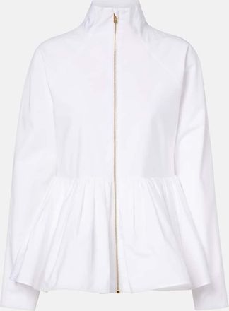 Alaia Ala&iuml;a Jacke aus Baumwollpopeline