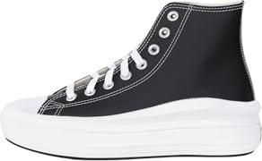 Converse Femme Chuck Taylor All Star Move Platform FOUNDATIONAL Leather Sneaker, 36.5 EU