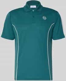 Sergio Tacchini Regular Fit Poloshirt mit Logo-Stitching Modell EGEO