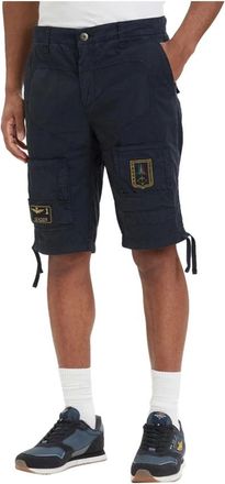 Aeronautica Homme, Shorts, Bleu, Taille: 3XL Bermuda Shorts
