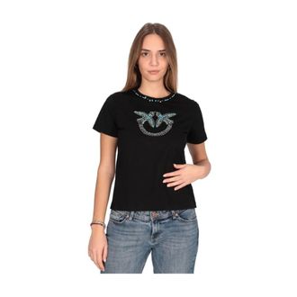 Pinko Pinko, Femme, Tops, Noir, Taille: 42 FR Hauts