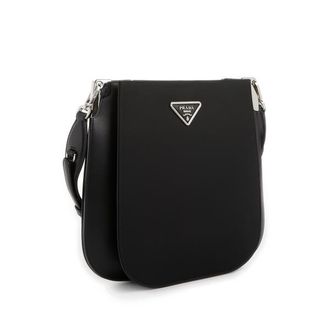 Prada Sac bandouli&egrave;re &agrave; plaque logo