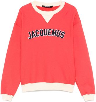 Jacquemus Le Sweatshirt Baseball Sweatshirt - Rot