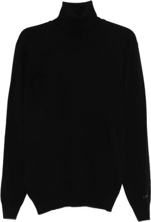 Woolrich Homme, Pulls, Noir, Taille: M Lambswool Turtleneck