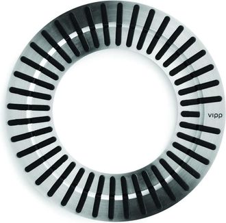 Vipp Topfuntersetzer VIPP268 2er Set aus Edelstahl in der Farbe Silber, 26801