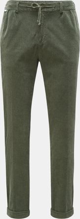 04651/ Herren - Cord-Jogpants Oyster oliv
