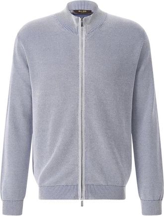 Moorer Homme, Pulls, Bleu, Taille: XL Urbino Cardigan