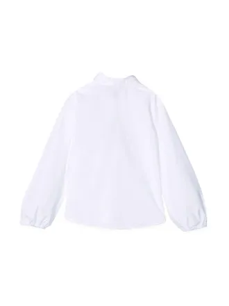 Emporio Armani Cotton-Elastane Blend Shirt - White