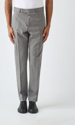 Pantaloni Torino Slim Fit Ma&szlig;geschneiderte Hose mit mittlerer Leibh&ouml;he aus Stretch-Schurwolle