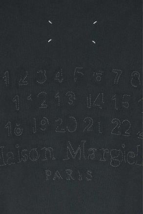 Maison Margiela Cotton Zip Hoodie Jacket - Charcoal