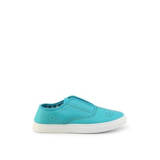 Roccobarocco Femme, Chaussures, Bleu, Taille: 37 EU Ballerines Slip-On perforées pour Femmes