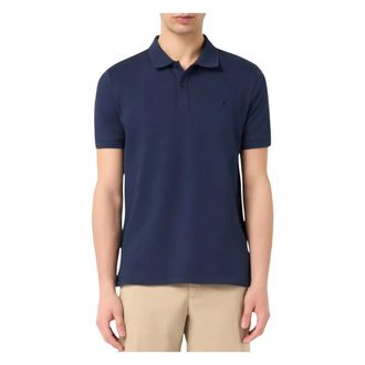 Trussardi Slim Fit Polo-Stretch Piquet - - Tops - Herren - Blau - 3XL