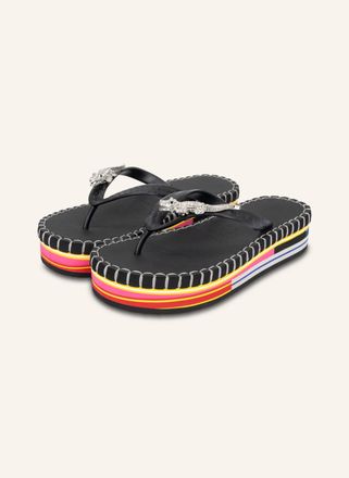 UZURII Uzurii Flip Flop Crocodile Colorful Black schwarz